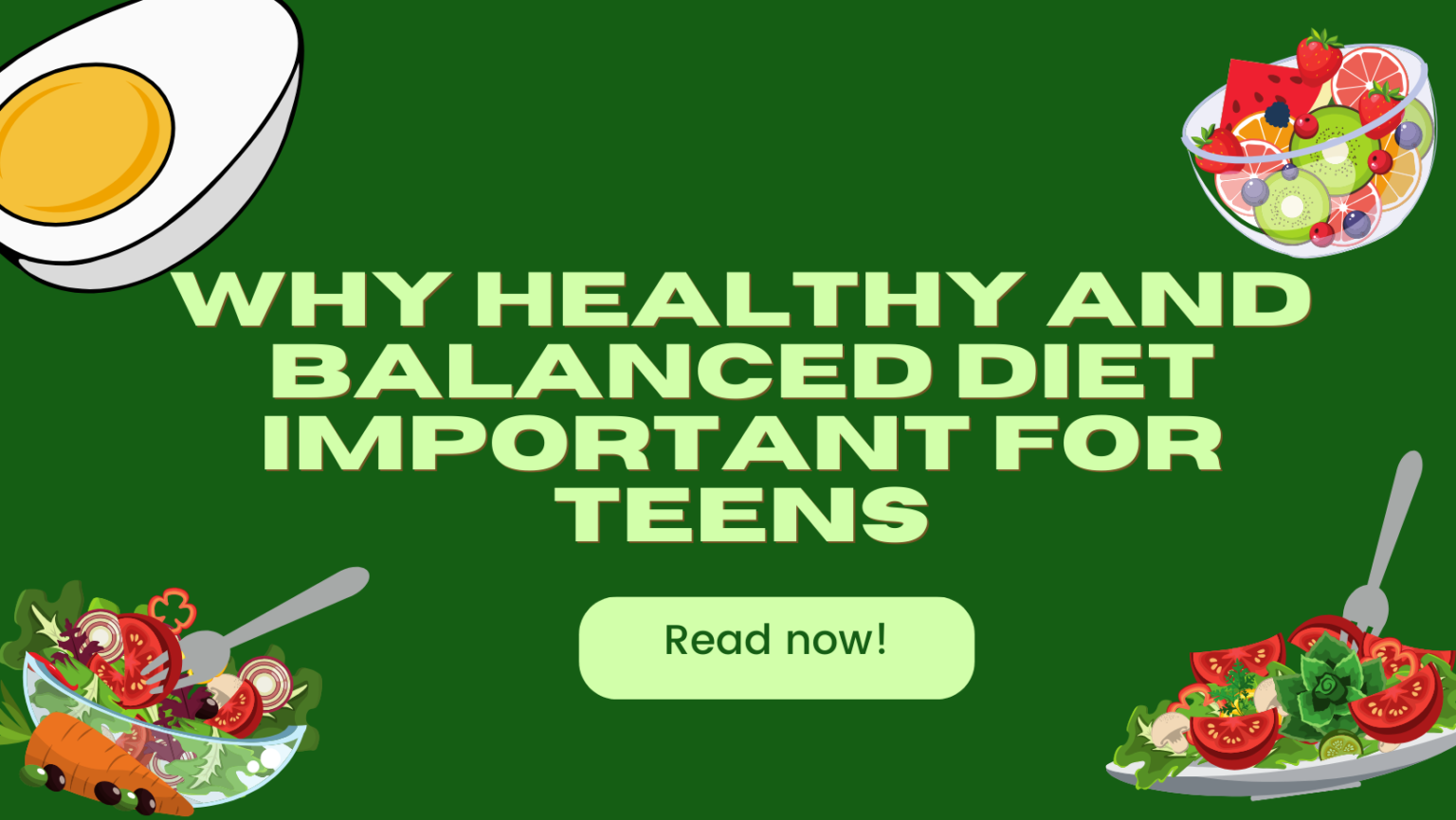 Why Healthy and Balanced Diet Important for Teens - Gymate
